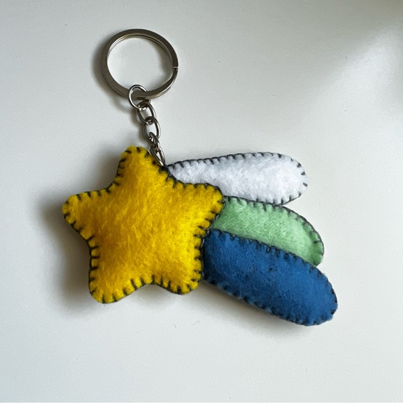 Hand Crafted | Accessories | Hostpick Handcrafted Shooting Star Felt ...